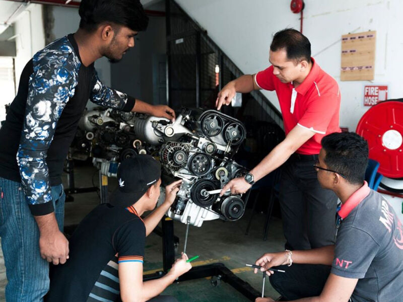 Automotive Engineering via PPT Method – Kolej Antarabangsa Mighty Skills